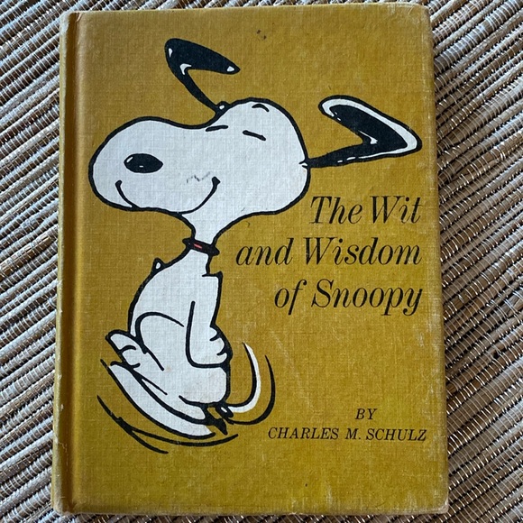 Hallmark | Other | Vintage Hallmark Snoopy Peanuts Wisdom Book ...
